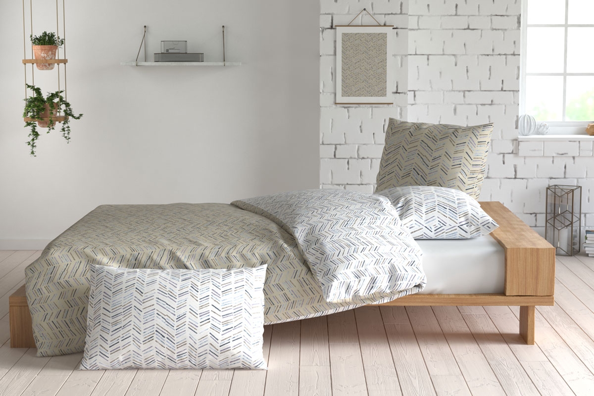 parure de lit INFINI de Inspiration par Anne de Solène