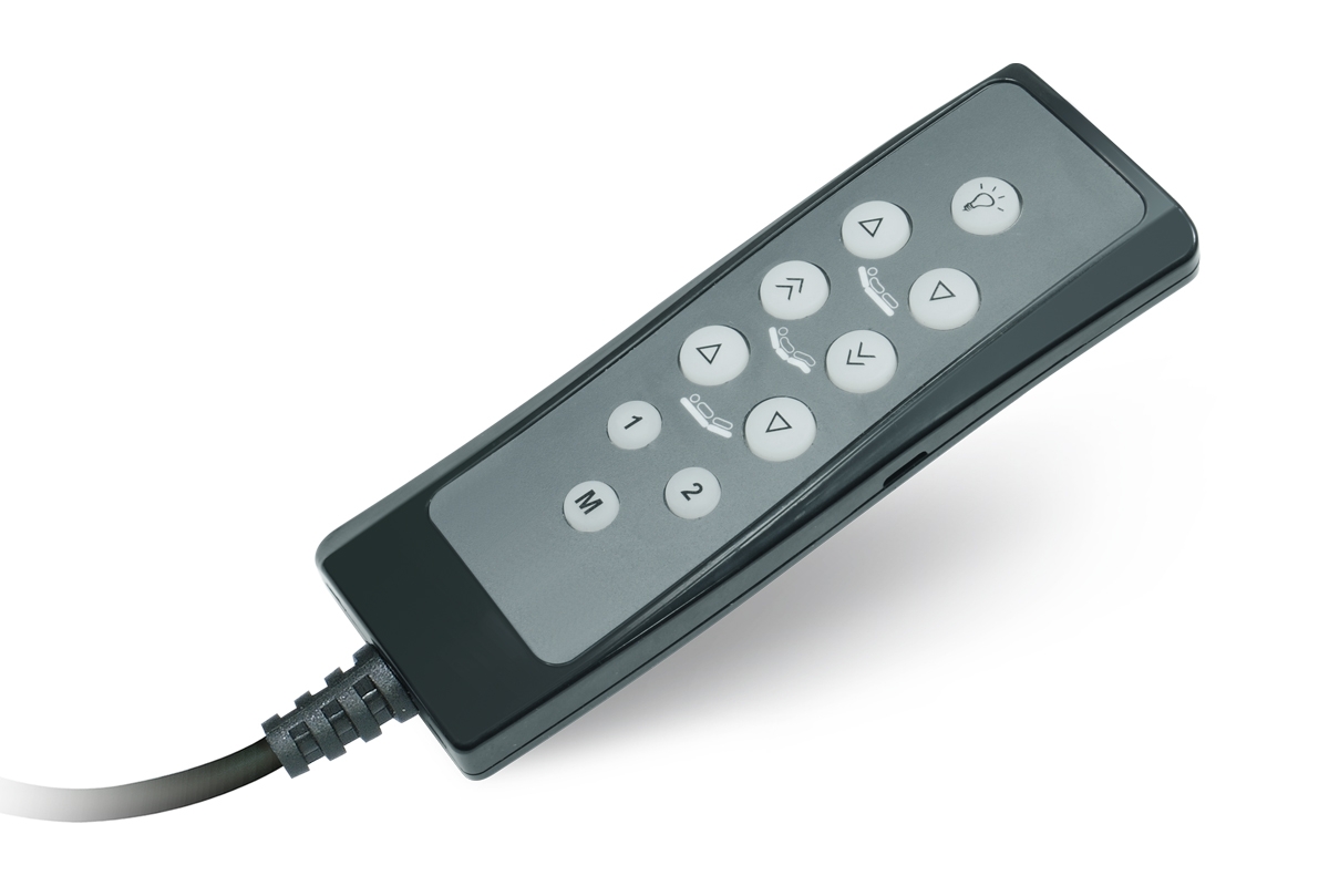 Télécommande de lit filaire H3N-10 - TEMPUR