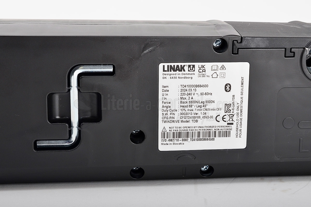 Moteur pour lit électrique TD4