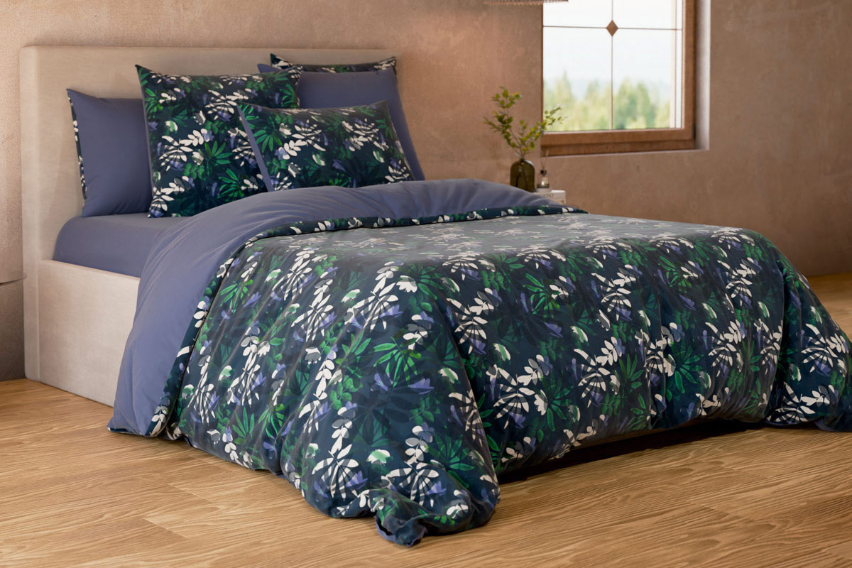 Parure de lit SENSO de Inspiration par Anne de Solène