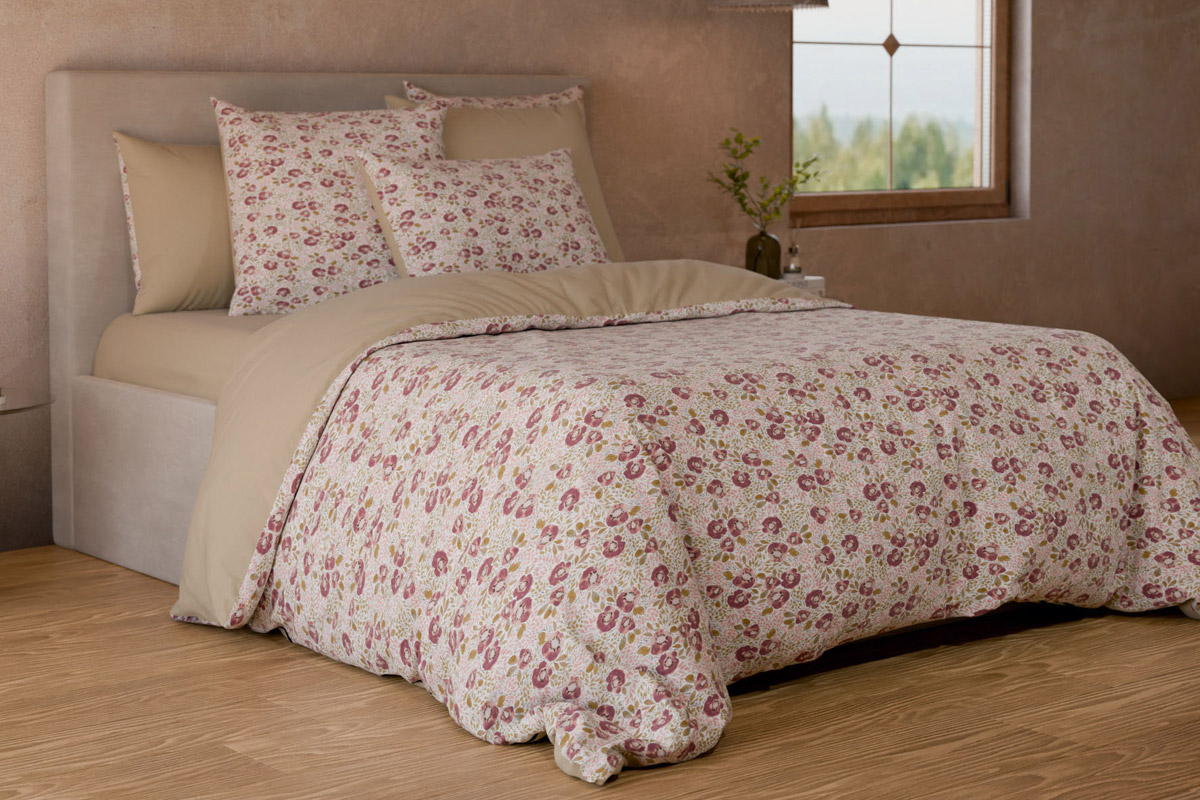 Parure de lit LILI de Inspiration par Anne de Solène