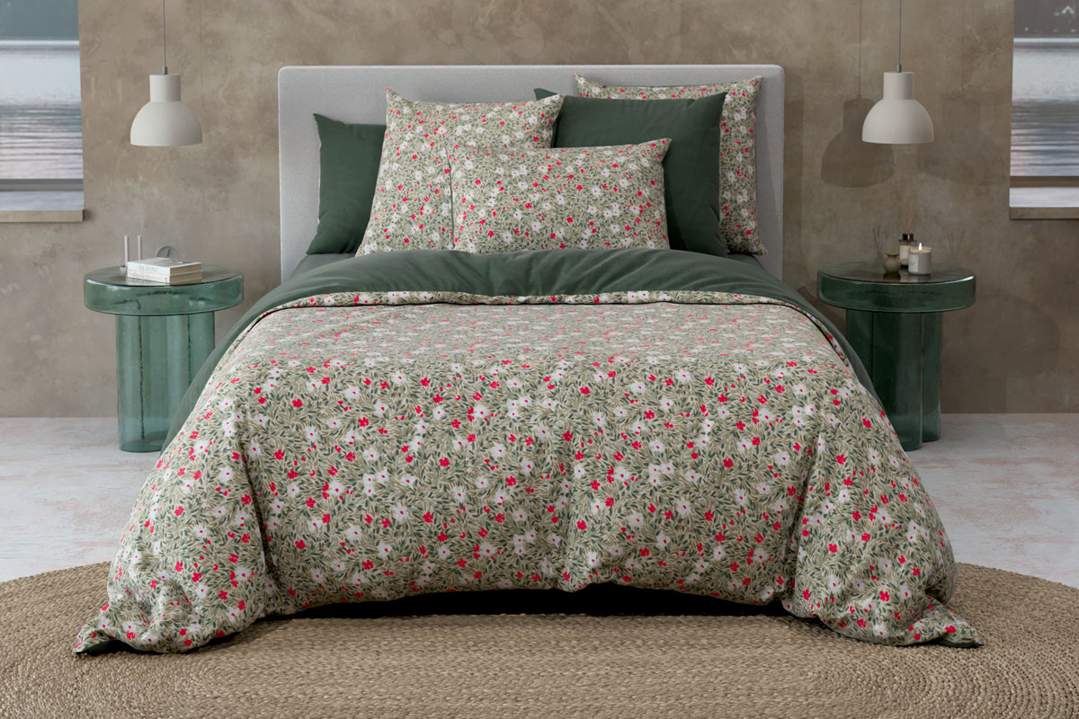 Parure de lit FINCA de Inspiration par Anne de Solène